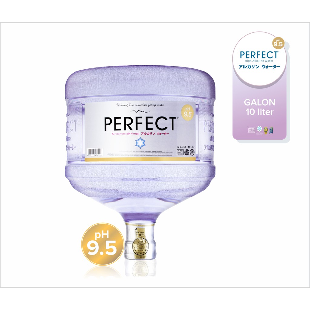 Jual Perfect - Alkaline Water Galon 10 Liter | Shopee Indonesia