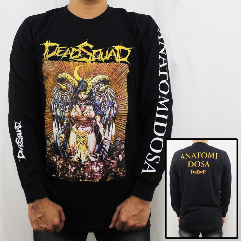 Jual kaos musik metal Dead skuad anatomi Dosa kaos musik metal | Shopee ...