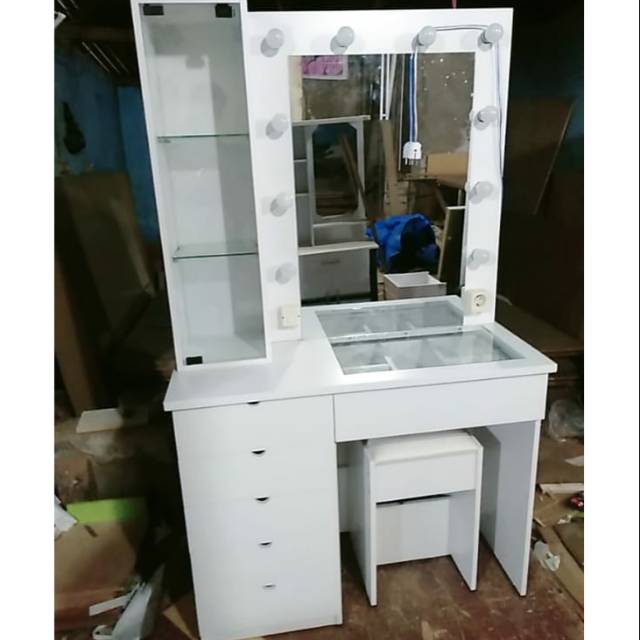 Jual MEJA RIAS LAMPU MINIMALIS MEJA RIAS LED | Shopee Indonesia