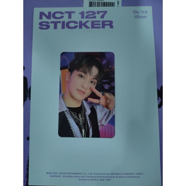 Jual Photocard MARK Nct Sticker Ver & Postcard Yuta | Shopee Indonesia