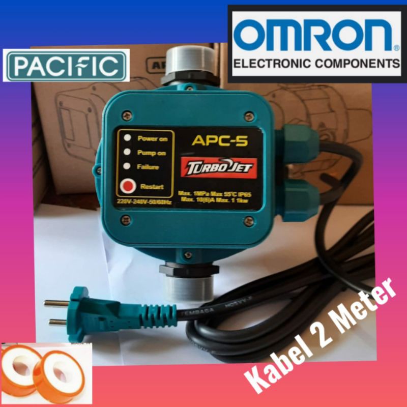Jual BerGANRANSI Automatic pressure control Turbo Jet PC 05 kabel 2 ...
