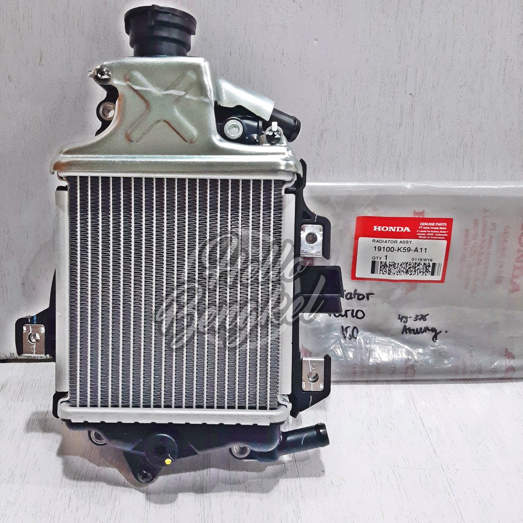 Jual Radiator VARIO 125 150 LED SET HONDA ORIGINAL assy lengkap ...