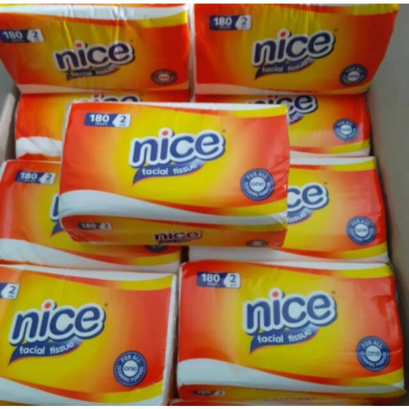 Jual TISU NICE 180 SHEET 2 PLY | Shopee Indonesia