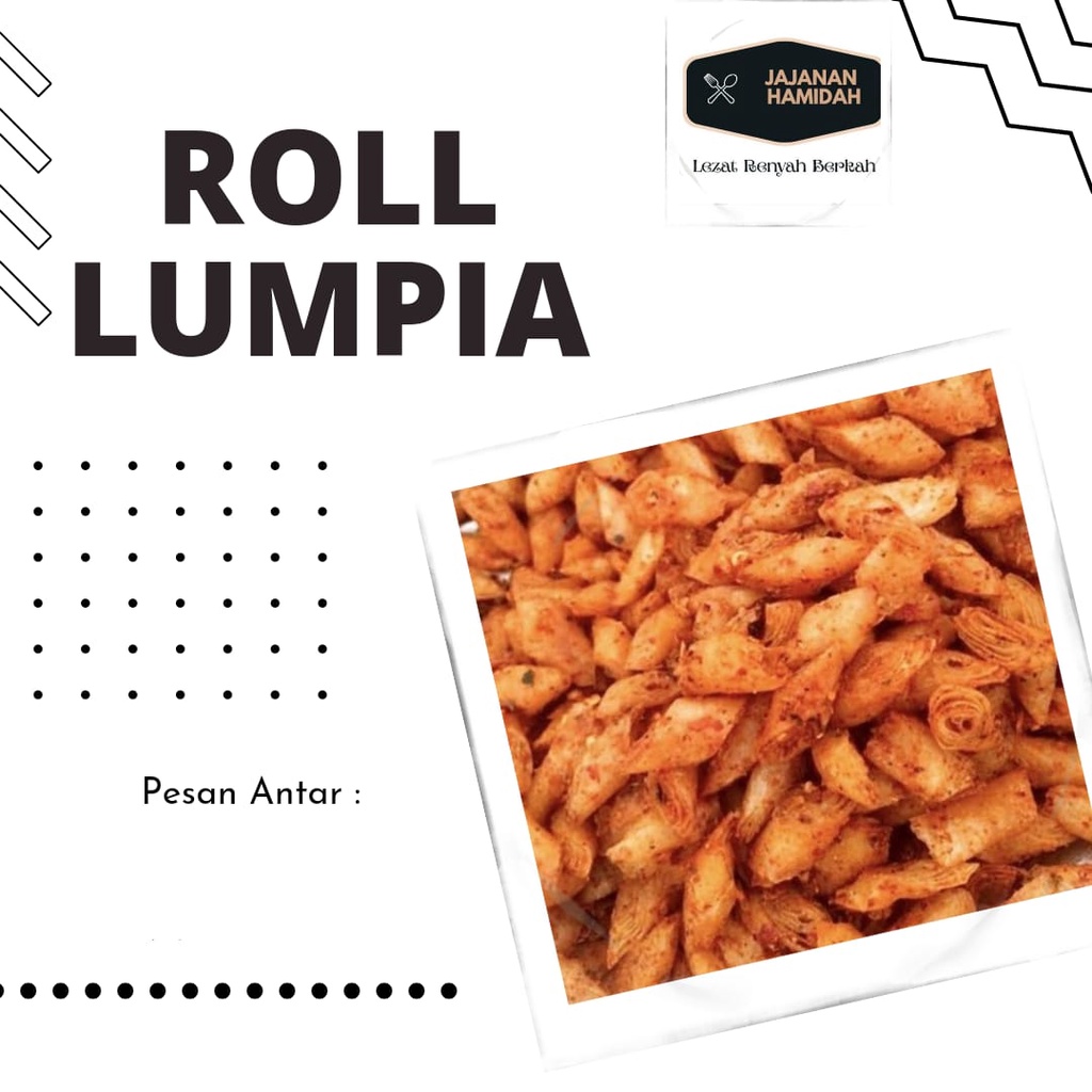 Jual Roll Lumpia rasa Pedas 1 kg | Shopee Indonesia