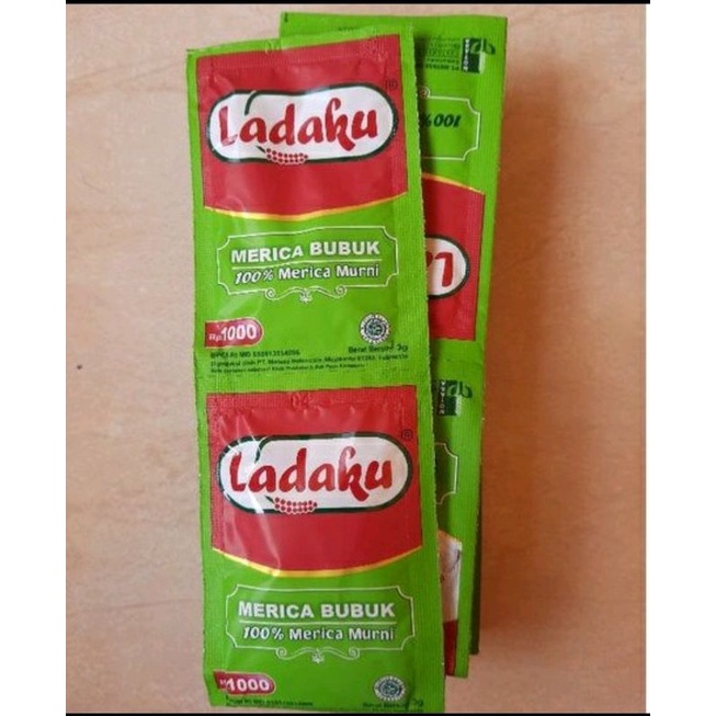 Jual Ladaku merica bubuk 6 sachet x 3 gr | Shopee Indonesia