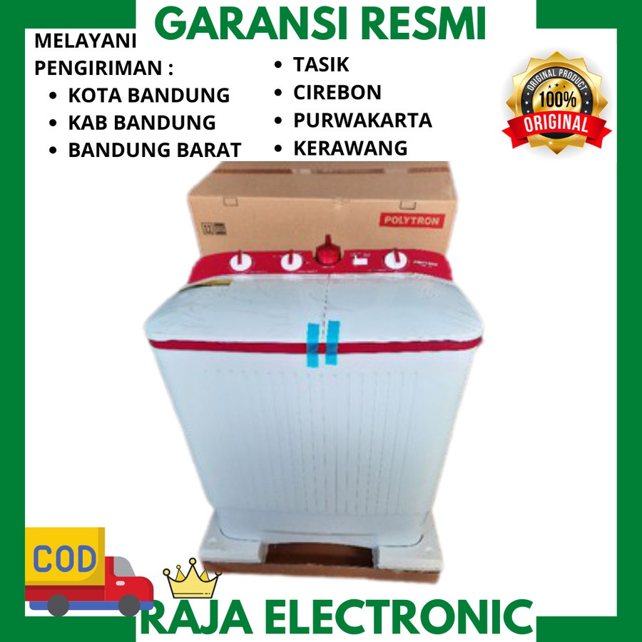 Jual MESIN CUCI 2 TABUNG POLYTRON PWM 702 TWIN TUBE POLY PWM702 ...