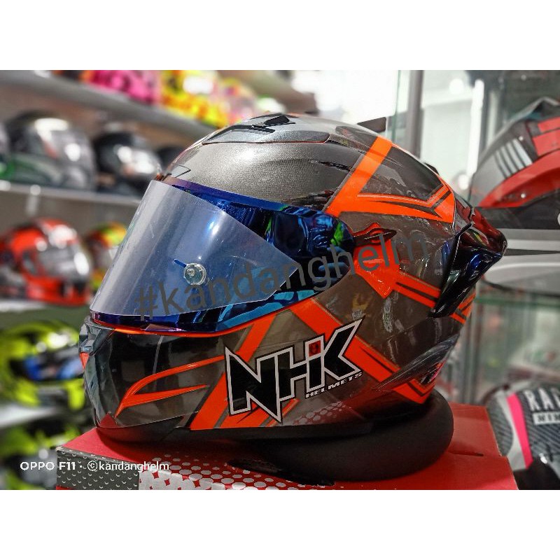 Jual NHK RX 9 PAKET GANTENG VISOR IRIDIUM TOP TO SPOILER 3D HRLM FULL ...