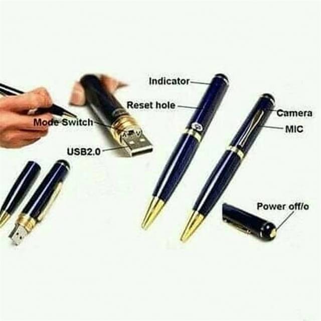 Jual KAMERA PULPEN SPY CAMERA PEN/PEN CAM/REG CAM VIDEO MEMORY 64GB ...