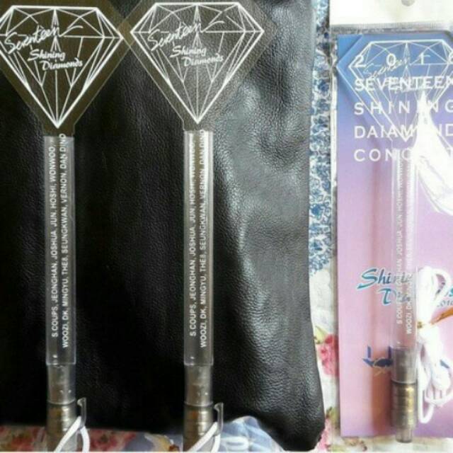 Jual Seventeen Acrylic Lightstick - shining diamond lightstick - svt ...