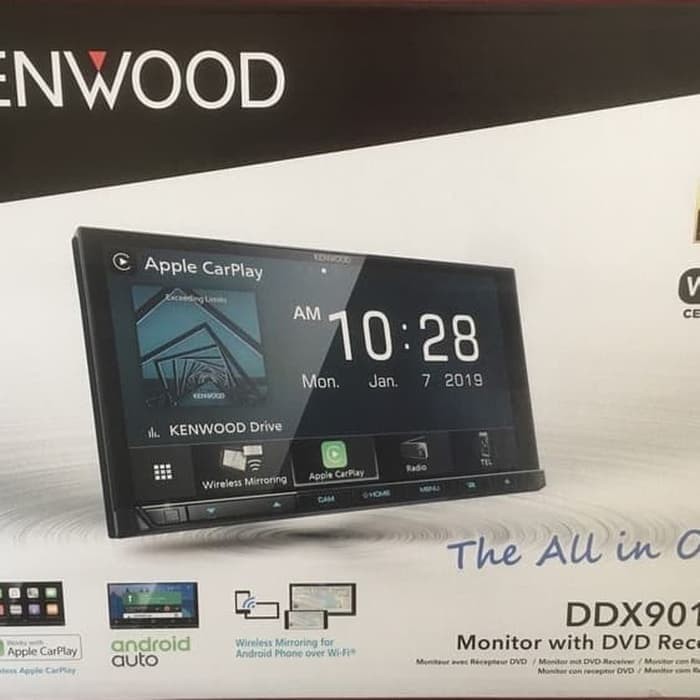 Jual head unit double din kenwood ddx 9019bt garansi resmi | Shopee Indonesia