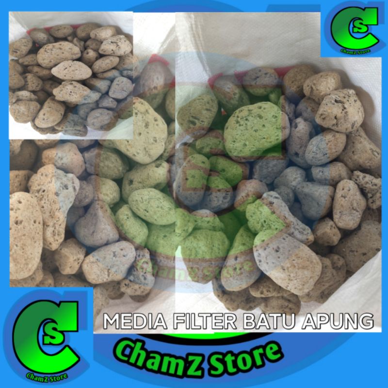 Jual batu apung media filter / batu apung/ Pumice / Pumice stone ...