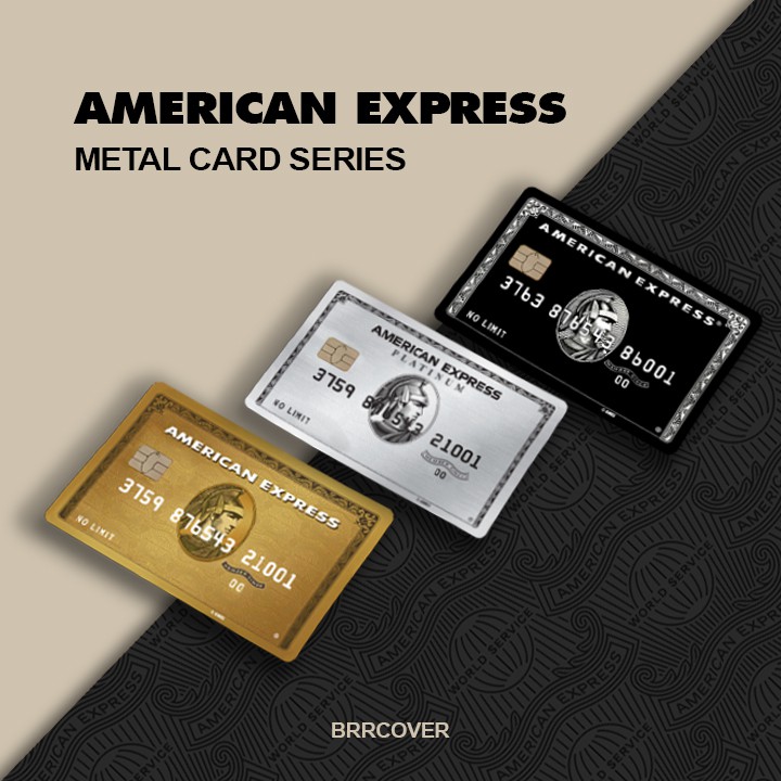 Jual American Express - Metal Premium Hologram Series | BRRCOVER CARD ...