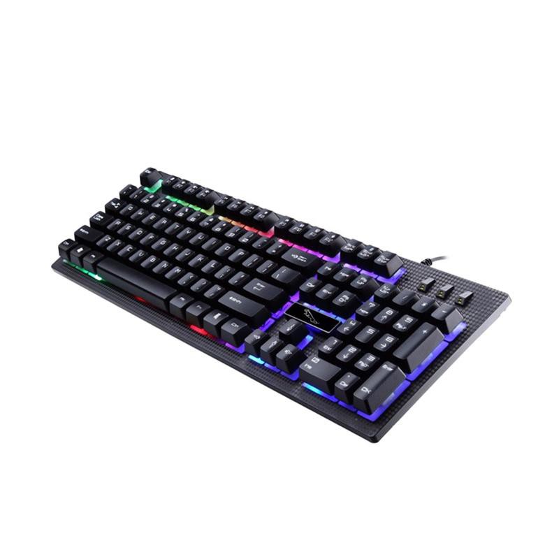Jual Keyboard Game Gaming Led Nyala Lampu Authentic Elegan G20 USB ...