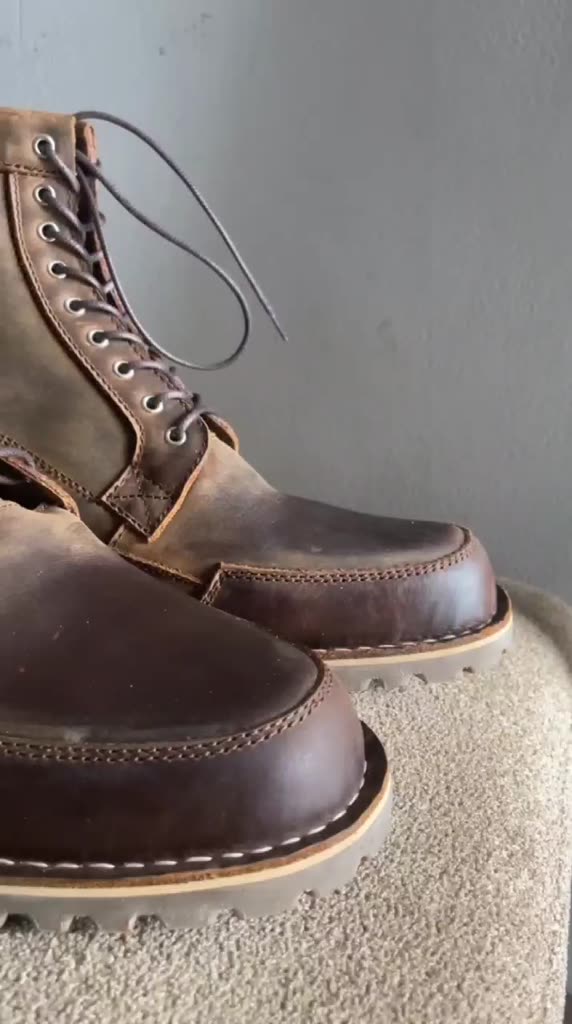 Jual Kratos Aztec Tan - Sepatu Boots Kulit Crazy Horse Pria Rugged ...