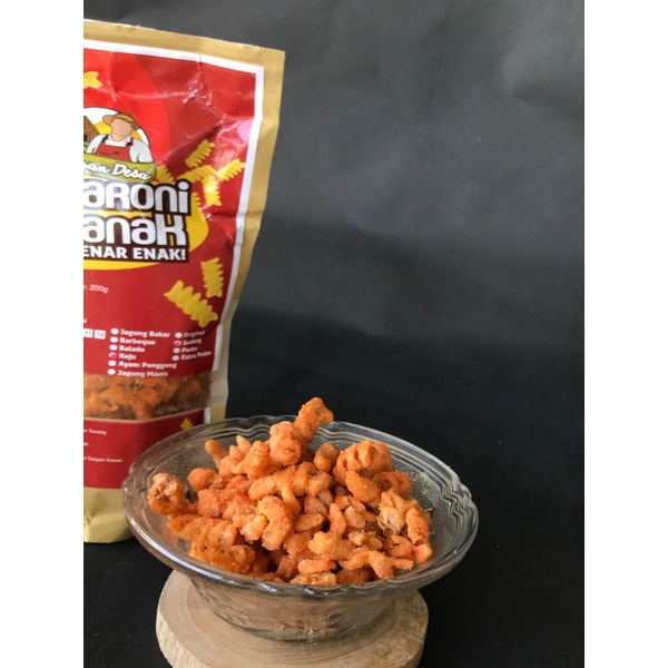 Jual MAKARONI SPIRAL BERANAK/Makaroni Crispy/Cemilan Renyah 200gr ...