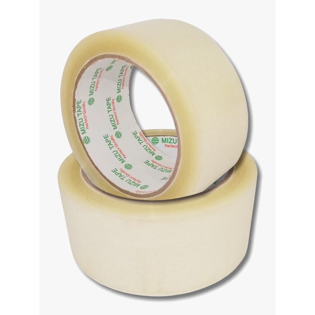 Jual Solasi Bening Lakban Bening 2"70yard MIZU TAPE Perfect Quality ...