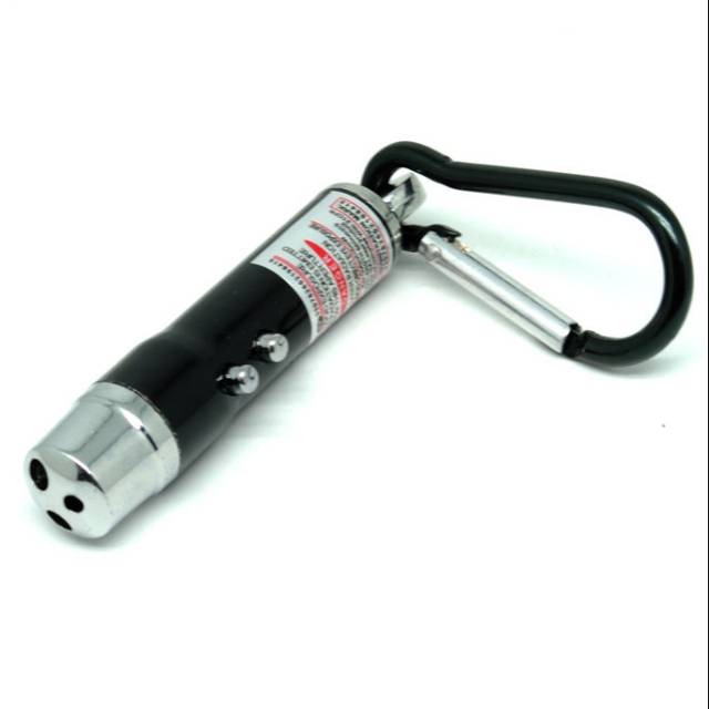 Jual 3 in 1 Red Laser Pointer 1mw 650nm plus Flashlight & UV - A-LPP ...