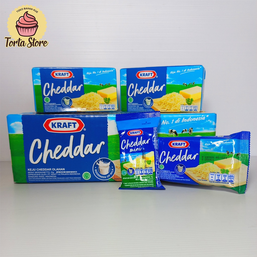 Jual Kraft Cheddar Cheese Keju Kraft 2kg | Shopee Indonesia