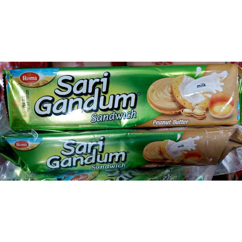 Jual Roma Sari Gandum 108 gr / Biskuit Sari Gandum 149 gr / Sari Gandum ...