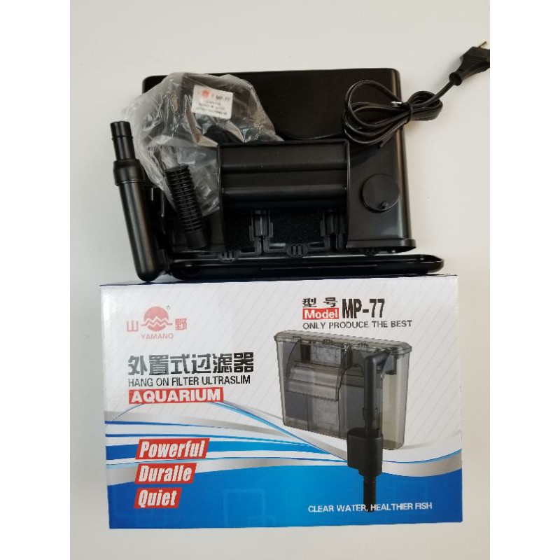 Jual murah hang on filter aquarium aquascape YAMANO mp77 mp 77 | Shopee ...