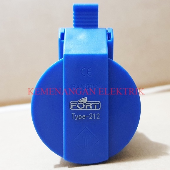 Jual FORT MOBILE SOCKET MOUNTING + PLUG 2 PIN 1 PHASE 16A SET WATERPROOF | Shopee Indonesia