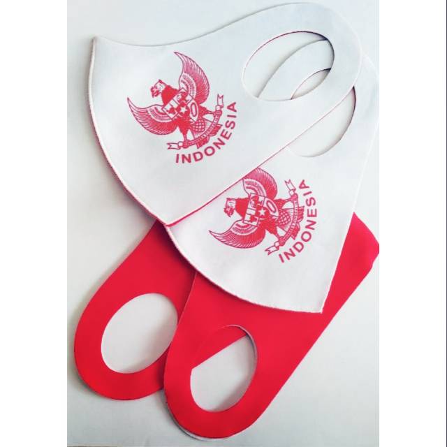 Jual Masker Scuba Kain Garuda Bendera Merah Putih | Shopee Indonesia