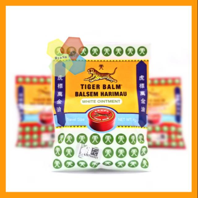 Jual Tiger Balm White Balsem Harimau Malaysia 4gr Travel Size | Shopee ...