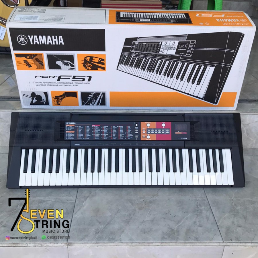 Jual Keyboard Yamaha F51 / F 51 Original / Garansi Resmi 1 Tahun | Shopee Indonesia