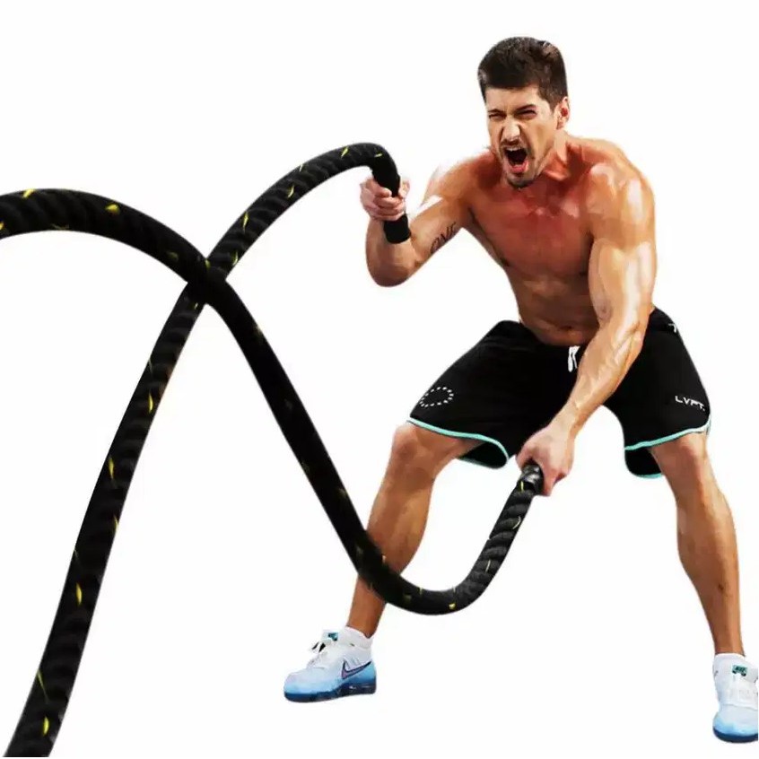 Jual BATTLE ROPE 9 METER - F303A BATTLE ROPE L 9m - D 25mm | Shopee ...