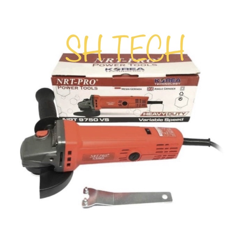 Jual GERINDA VARIABLE SPEED NRT PRO 9750 VS GURINDA 4 INCH | Shopee ...