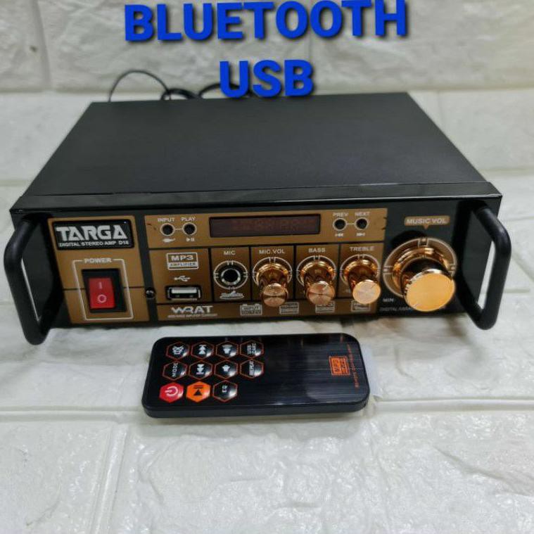 Jual Power Amplifier Targa D16 Usb Bluetooth Radio Baru (KODE 083 ...