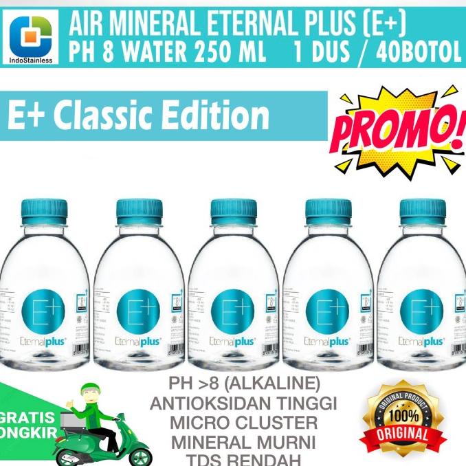 Jual AIR MINERAL ETERNAL PLUS (E+) 500ML WATER FOR FAMILY PH 8 ...