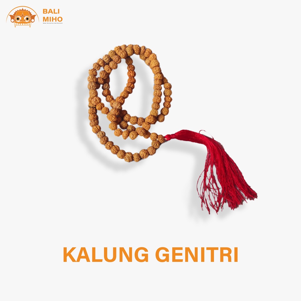 Jual Kalung biji Genitri - Kalung Rudraksha - Kalung Rudraksa - Kalung ...