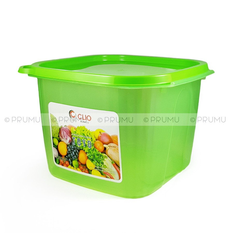 Jual Toples Plastik 3250ml - Food Container, Toples Clio Bening ...