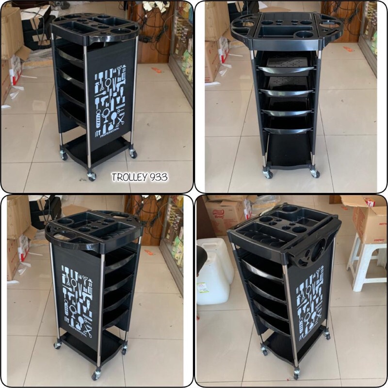 Jual Trolley Salon / Rak Salon / Troli rambut | Shopee Indonesia