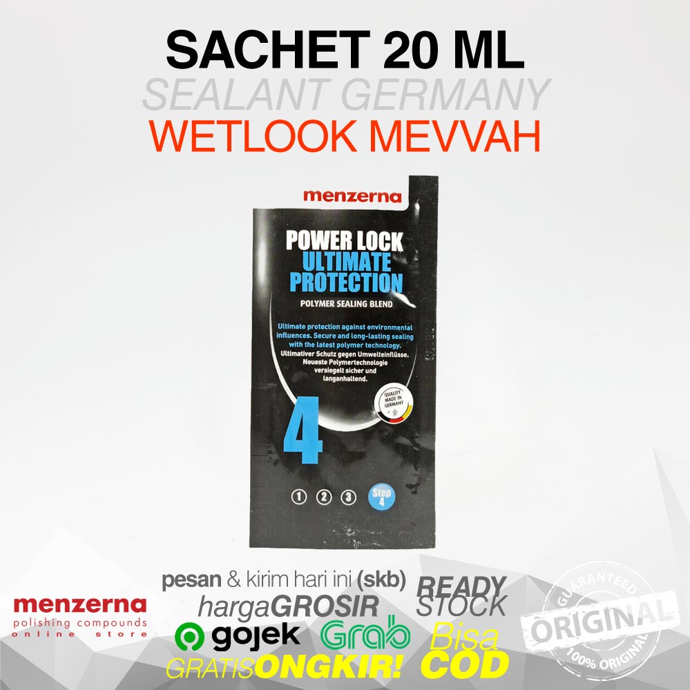 Jual MENZERNA Power Lock Polymer Paint Sealant 20ml Sachet Paint ...