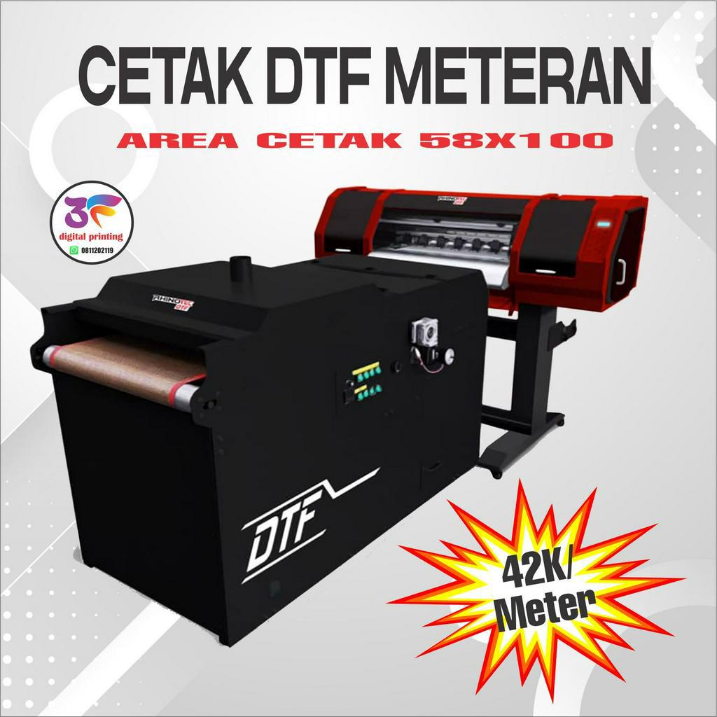 Jual Cetak Print DTF meteran Sablon Digital 58 x 100 | Shopee Indonesia
