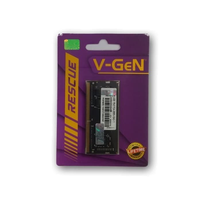 Jual Ram Laptop VGeN Ddr4 4gb 8gb 16gb 2666Mhz Pc21300 V-GeN Sodimm ...