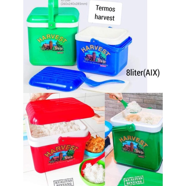Jual Termos Segi Lionstar Ukuran 6 Liter / Rice box atau Ice box ...