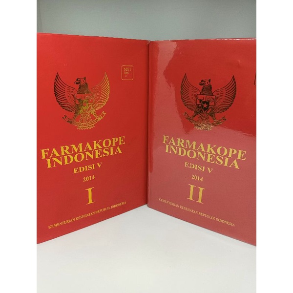 Jual [ORIGINAL] Farmakope Indonesia Edisi V 2014 (Jilid 1 & Jilid 2 ...