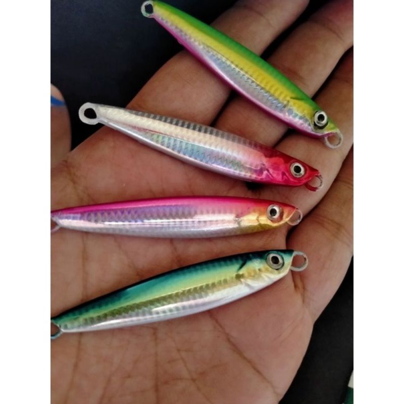 Jual Metal Jig/Micro Jig 20 Gram GID Glow In the Dark (Copy Jigpara) | Shopee Indonesia