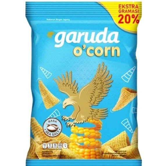 Jual Garuda o'corn sea salt 75 + 11 gram | Shopee Indonesia