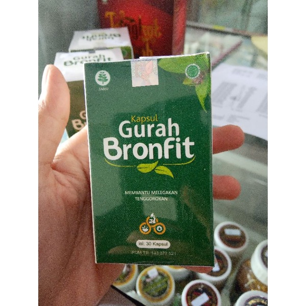 Jual gurah bronfit asli herbal asma batuk pilek dan migren | Shopee ...