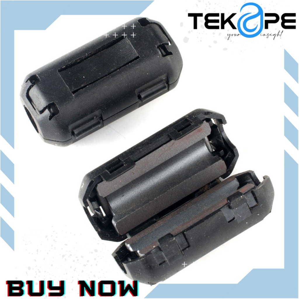 Jual Produk TDK Snap On Noise Filter Ferrite Cable RF EMI 5 mm 3605 ...
