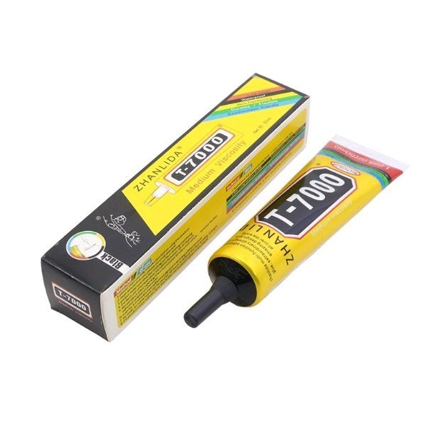 Jual LEM LCD TOUCHSCREEN ZHANLIDA T-7000 50ML T7000 T 7000 BLACK ...