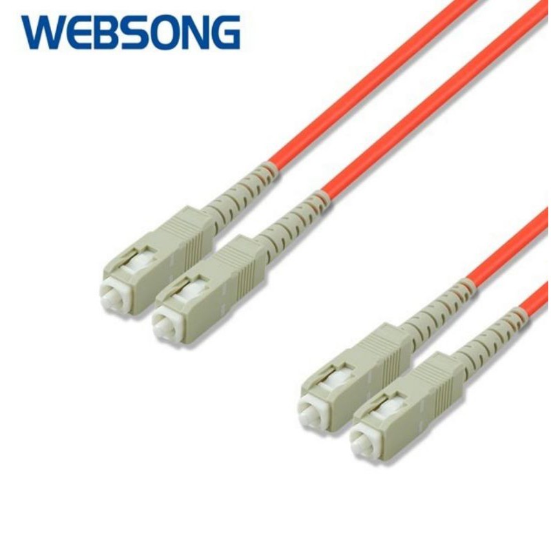 Jual Kabel Fiber Optic Patch Cord SC to SC Duplex Multimode 3M 15M 50M ...