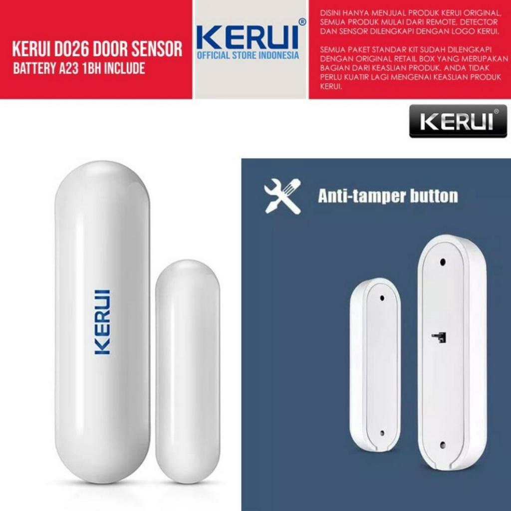 Jual Original Kerui Wireless Door Gap Magnetic Sensor Pintu Jendela ...