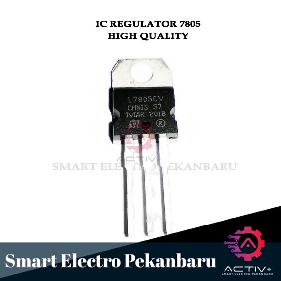 Jual ORIGINAL IC REGULATOR L7805CV L7805 7805 TO-220 POSITIVE VOLTAGE REGULATOR 5V L7805cv ...