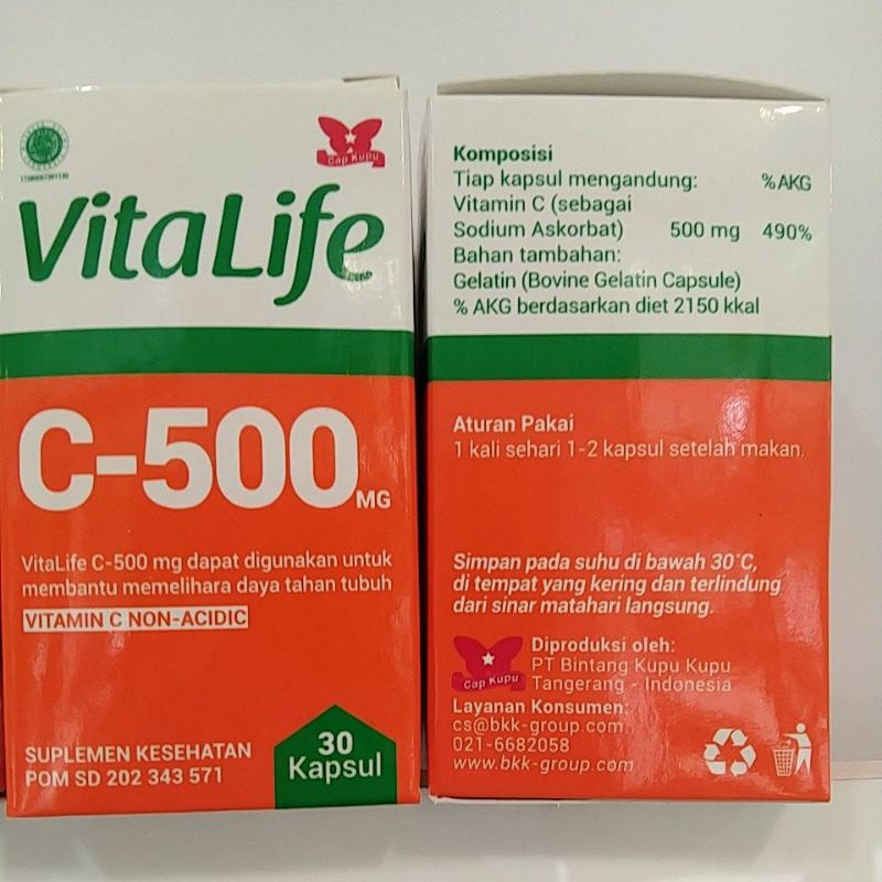 Jual VITALIFE C-500 MG | Shopee Indonesia