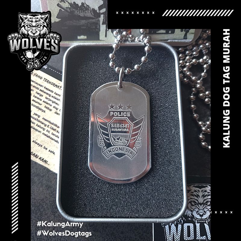 Jual Kalung dogtag logo SAH4347 NUSANTARA / Kalung sahabat nusantara ...
